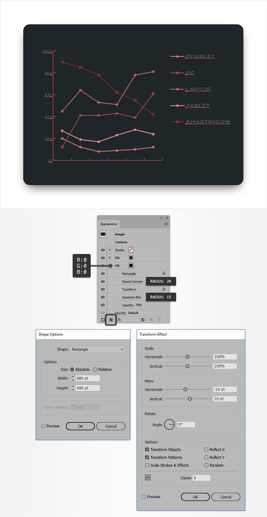 How to Create an Editable Line Chart in Adobe Illustrator | Envato Tuts+
