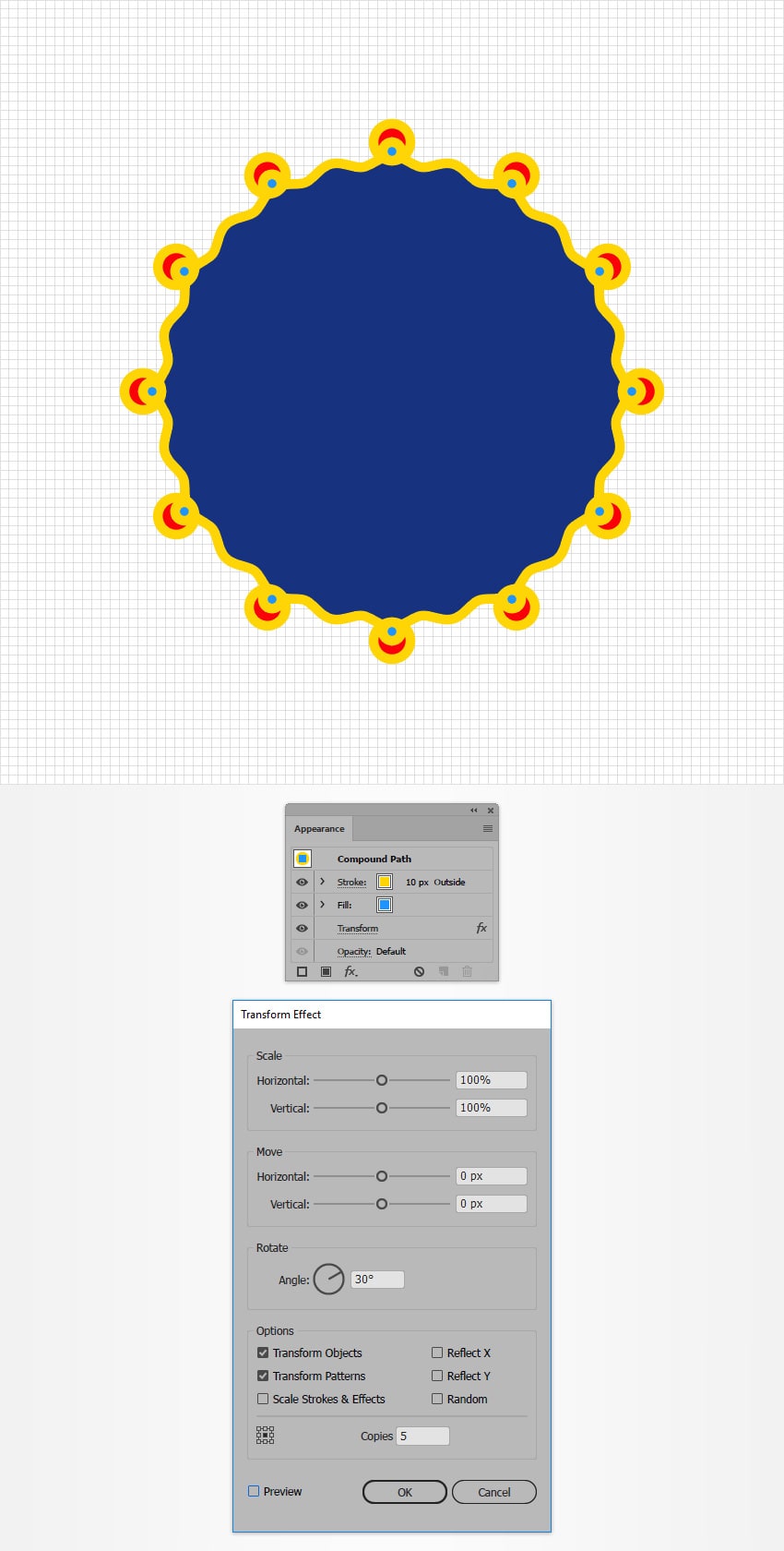How to Create an Easy Rangoli Design for Diwali in Adobe Illustrator ...