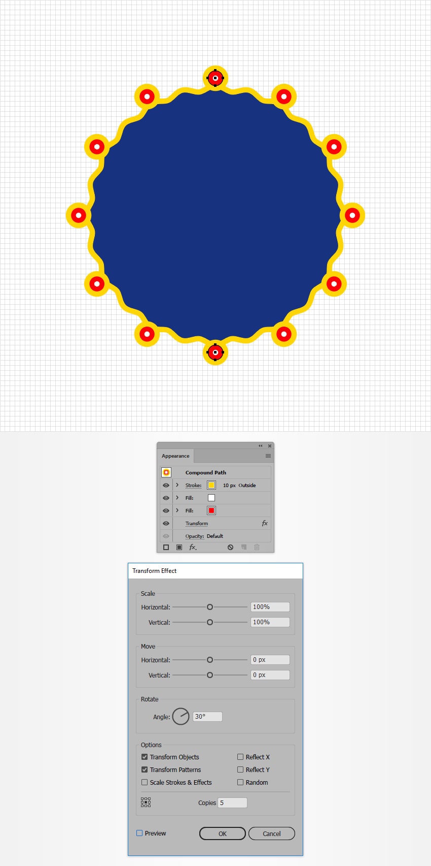 How to Create an Easy Rangoli Design for Diwali in Adobe Illustrator ...