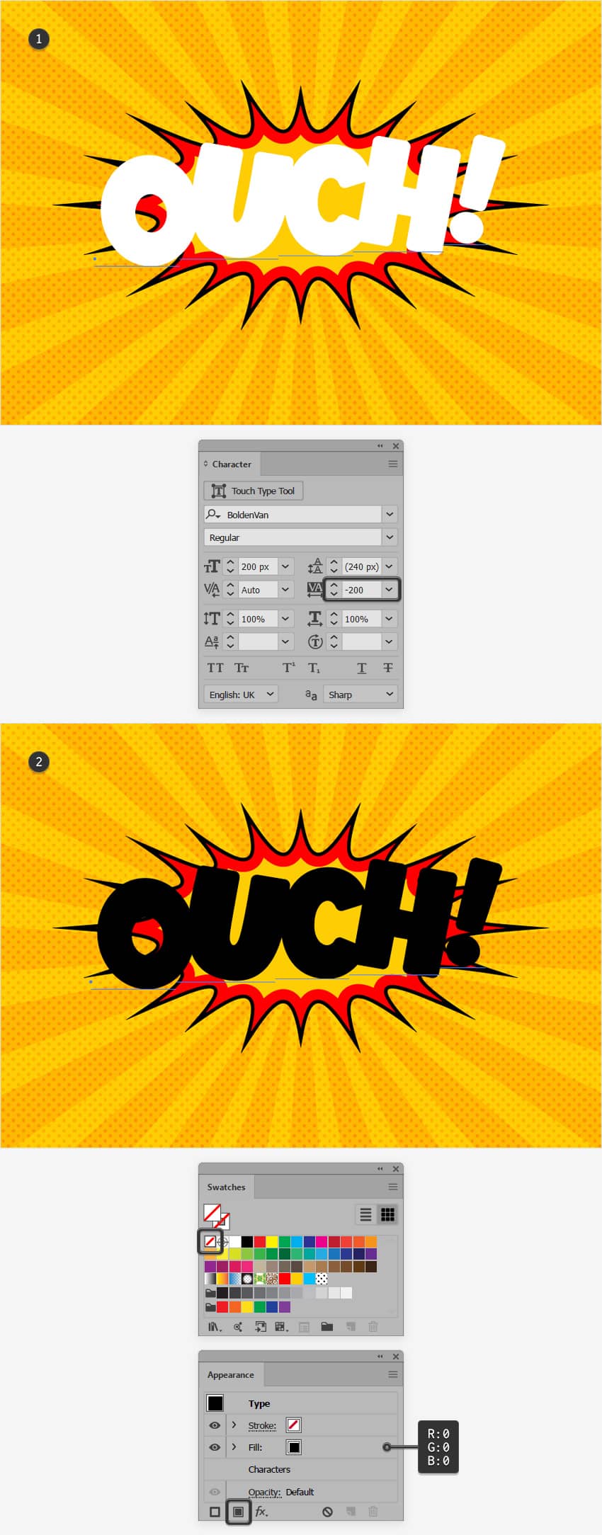 How to Create a Comic Book Text Effect in Illustrator | Envato Tuts+