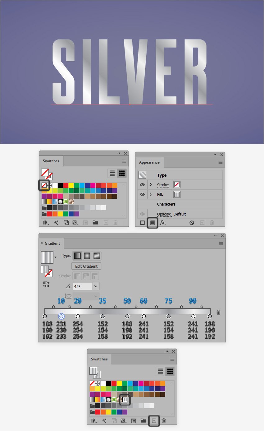 How to Make a Metallic Effect in Illustrator | Envato Tuts+