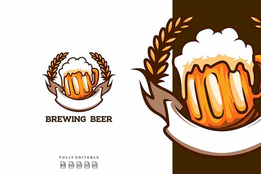 35 Cool Beer Logo Designs | Envato Tuts+