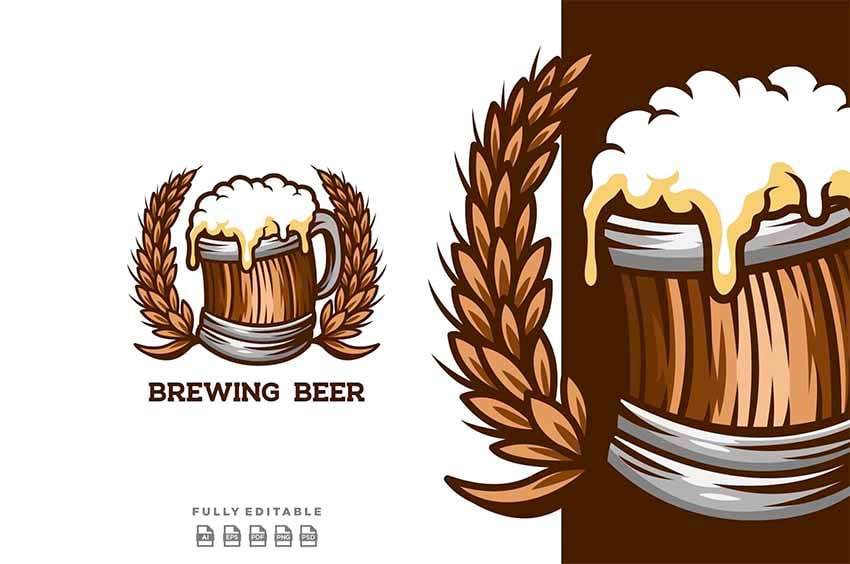 35 Cool Beer Logo Designs | Envato Tuts+