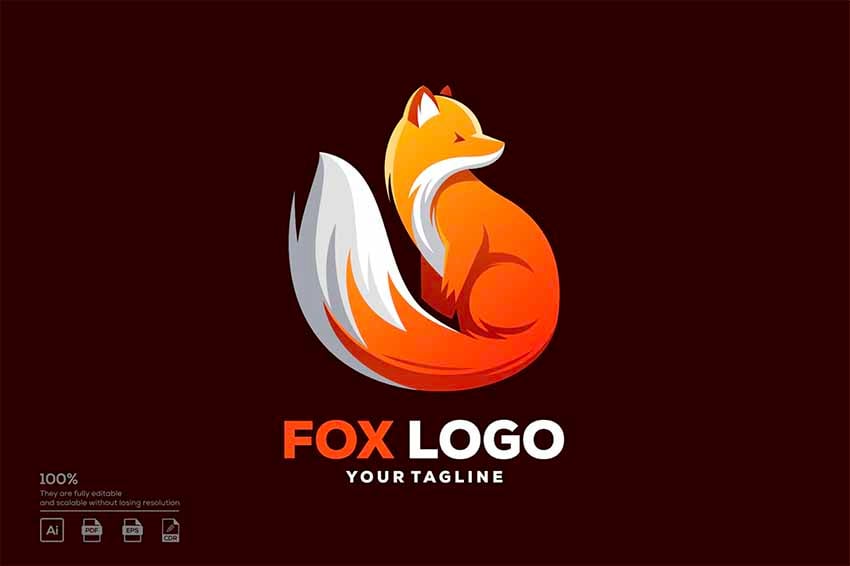 35 Cool Fox Logo Designs | Envato Tuts+