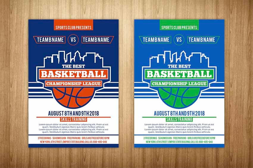 24 Best Basketball Flyer Templates (Camp, Tryout, Tournaments) | Envato ...