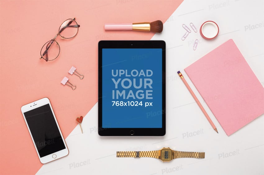 30 Best iPad Mockup Templates (PSD & PNG) With Realistic Results ...