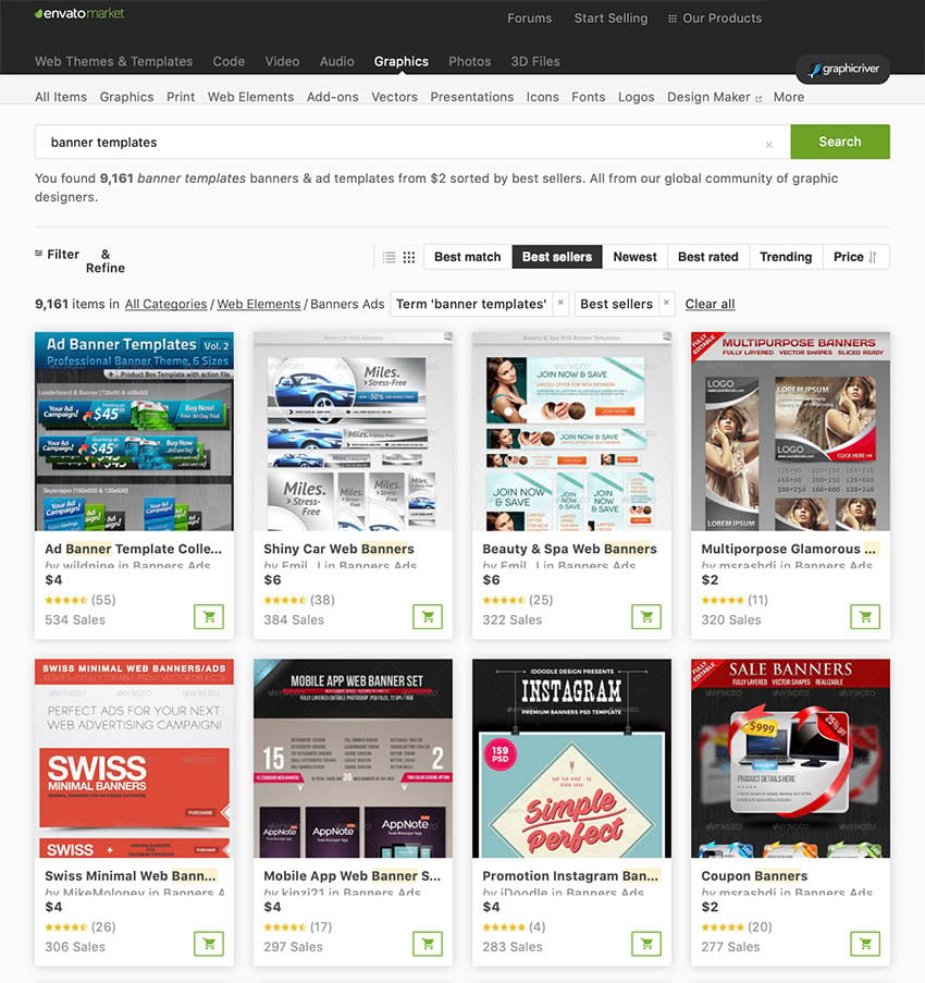 24 Best Banner Templates (Photoshop, Ad and Website Banners, PSD and ...