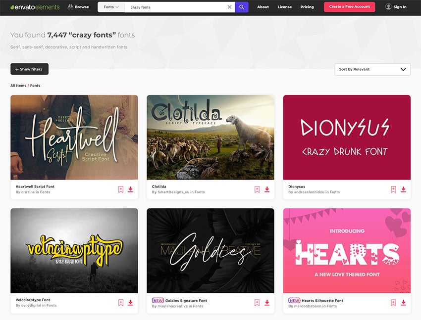 36 Best Wild and Crazy Fonts | Envato Tuts+