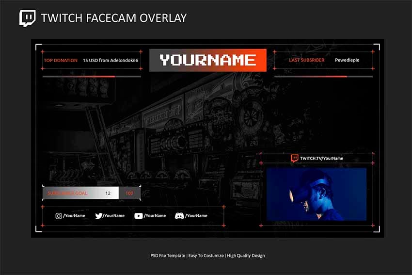 53 Best Webcam Borders for Twitch & Stream (Using a Twitch Border Maker ...