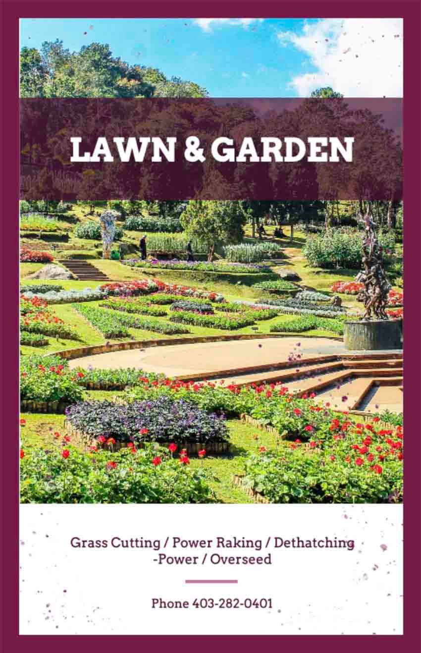 42 Best Landscaping Flyers Templates (Landscaping Flyer Ideas ...