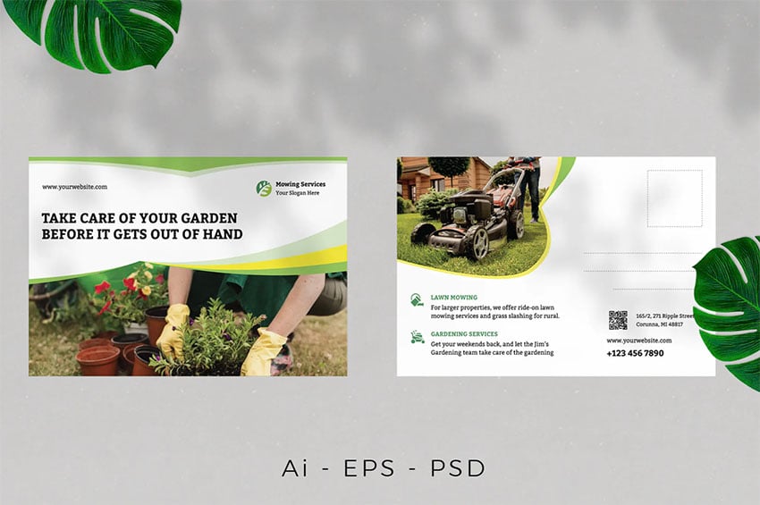 40+ Best Lawn Care Flyer Templates (Gardening, Mowing and Grass Cutting ...