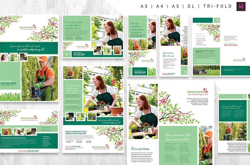 40+ Best Lawn Care Flyer Templates (Gardening, Mowing and Grass Cutting ...