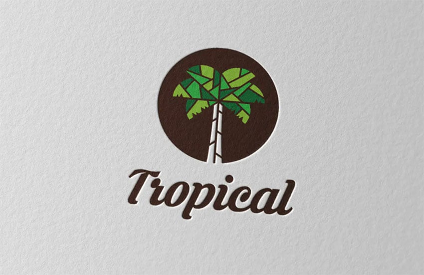 40+ Best Tropical Logo Designs (Palm Trees & Tropical Logo Ideas ...