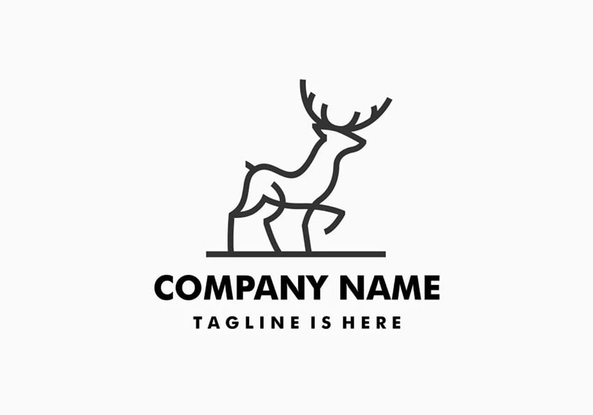 41 Best Deer Logo Designs (Including Stag Heads and Emblems)