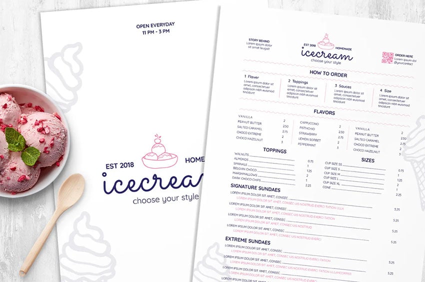 35 Best Dessert Menu Templates (PSD, Word, PDF and More) | Envato Tuts+