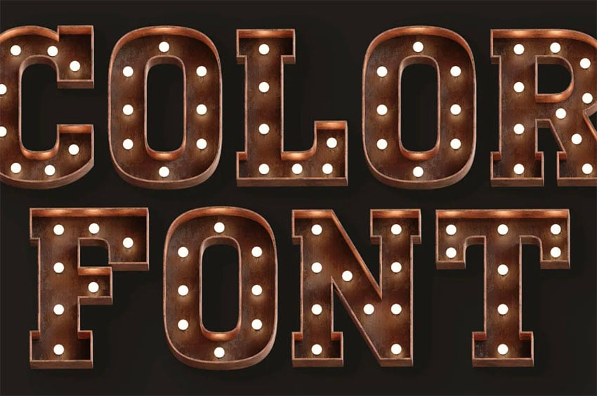 21 Best Marquee Fonts and Effects (That Looks like Broadway Lights!)