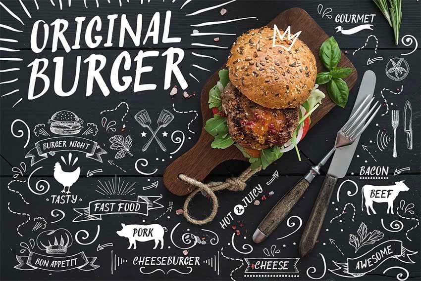 Las 43 Mejores Tipografías de Comida para Descargar | Envato Tuts+