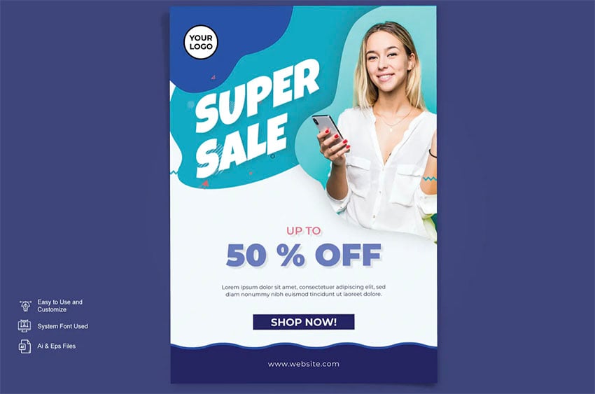 44 Best Pop-Up Shop Flyer Templates (Ideas for Vendors) | Envato Tuts+