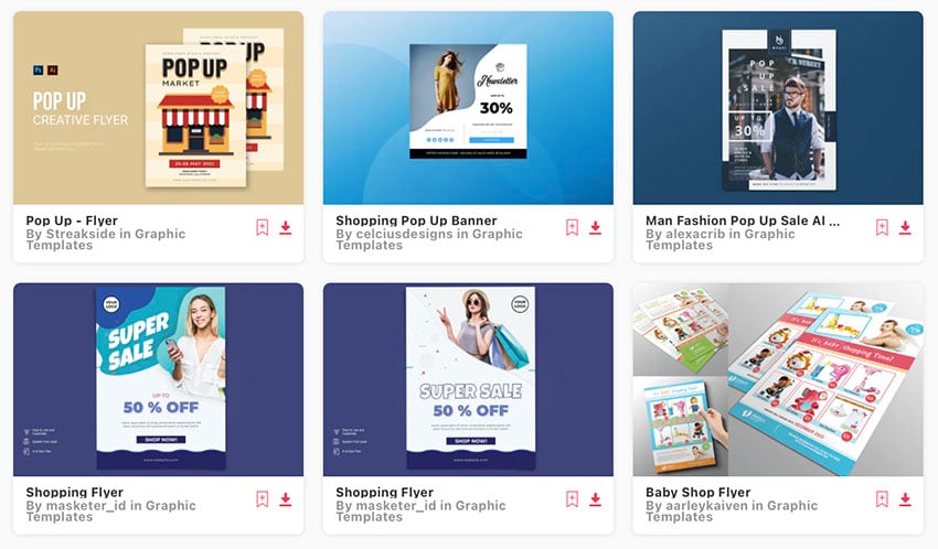 44 Best Pop-Up Shop Flyer Templates (Ideas for Vendors) | Envato Tuts+
