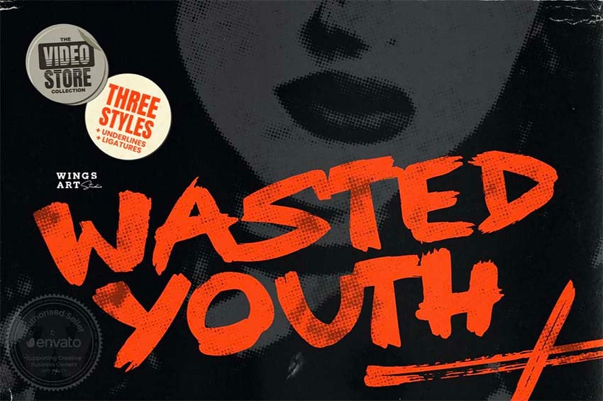 36 Edgy Punk Fonts (Punk Style Fonts to Download)