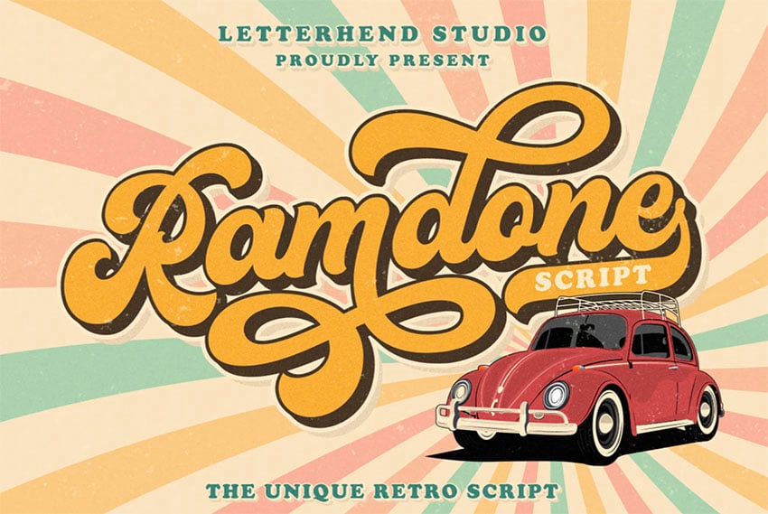 44 Cool Funky Fonts (Funky 70s and Retro Disco Fonts)
