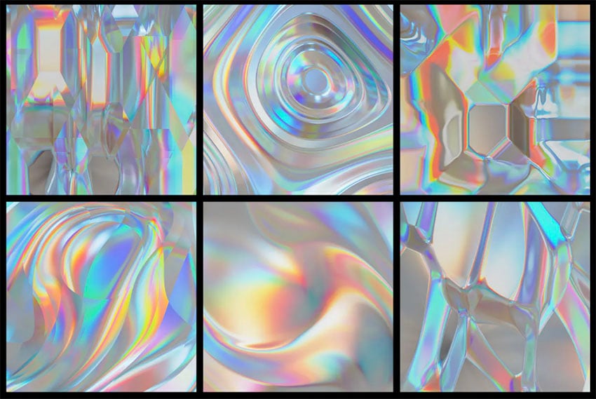 100+ Best Holographic & Iridescent Textures (Effects and More) | Envato ...