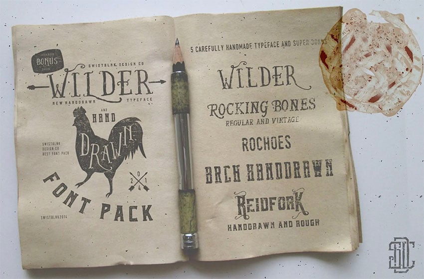 44 Best Outdoor Fonts (Rustic, Vintage and Modern Fonts to Download ...