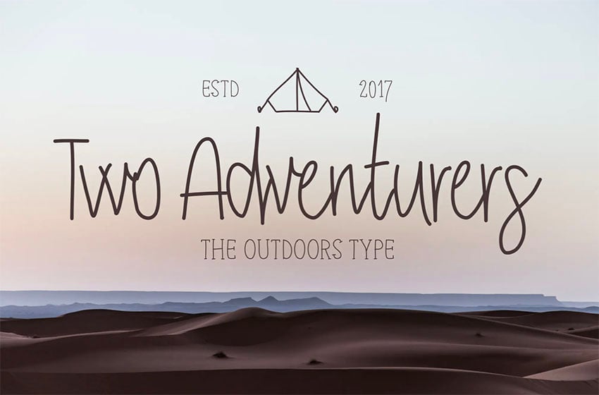 44 Best Outdoor Fonts (Rustic, Vintage and Modern Fonts to Download ...