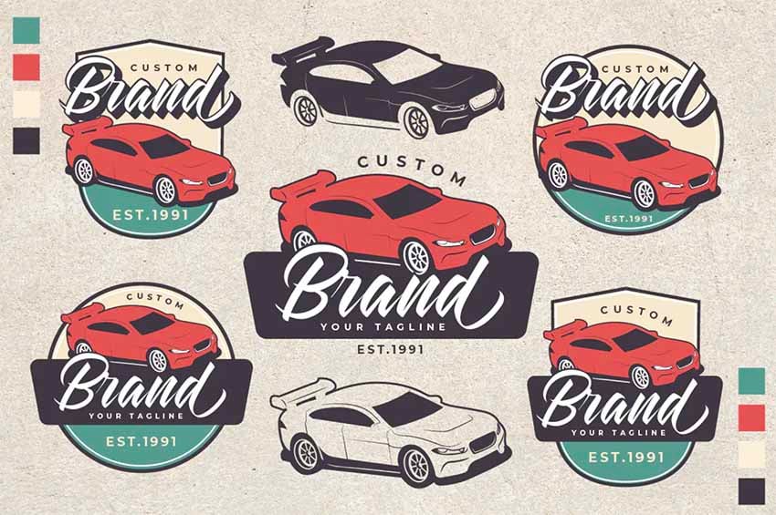 42 Best Vintage Circle Logos (Examples and Ideas to Download)