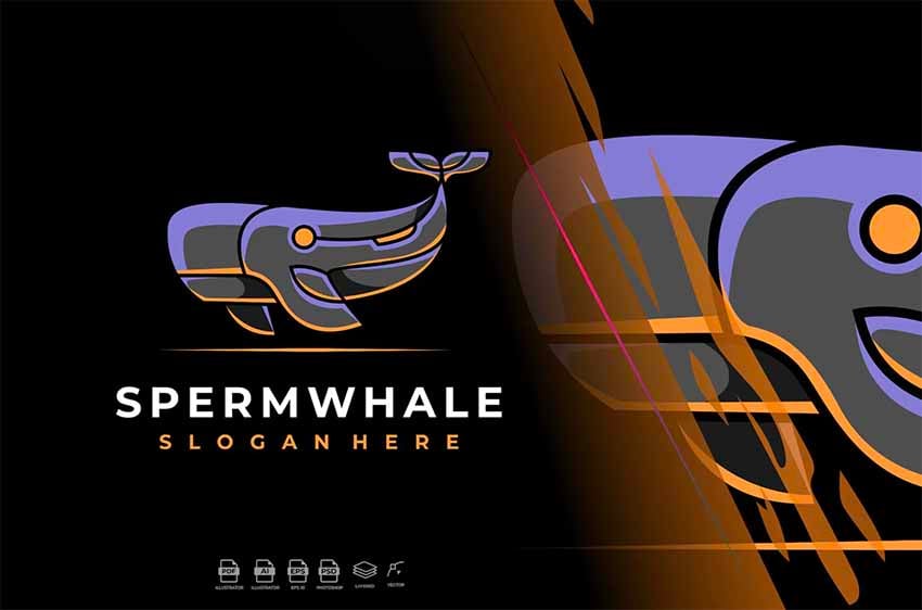 41 Best Whale Logo Designs (Perfect for Your Brand)