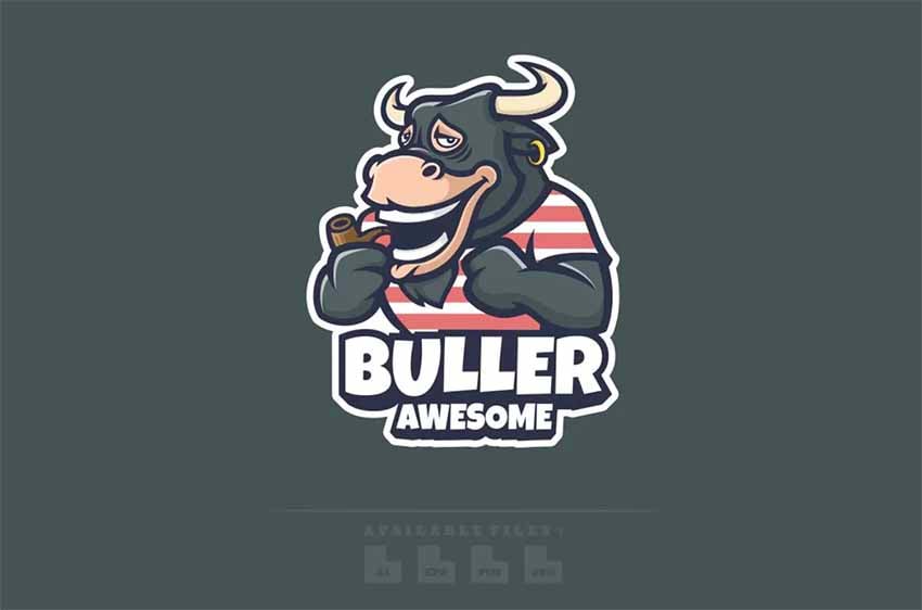 42 Cool Bull Logo Designs | Envato Tuts+