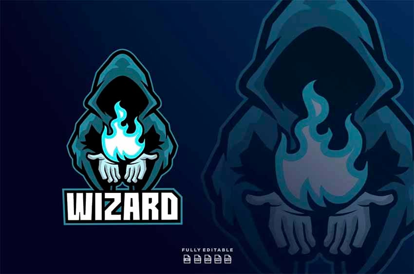 Best Fantasy Logo Designs (Fairy, Unicorn, Dragons and More!) | Envato ...