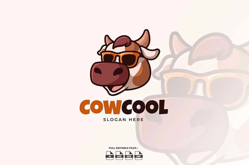 40+ Top Cow Logos (Cattle Logos to Download) | Envato Tuts+