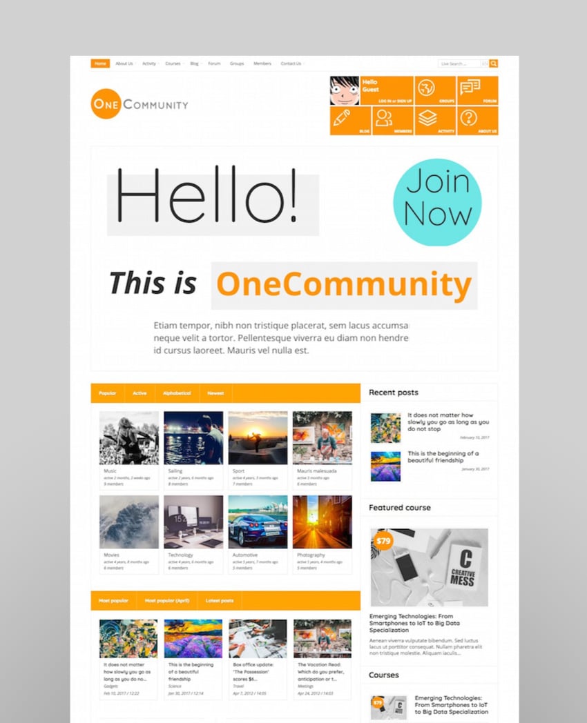 The Top 8 Corporate Intranet & Extranet WordPress Themes | Envato Tuts+