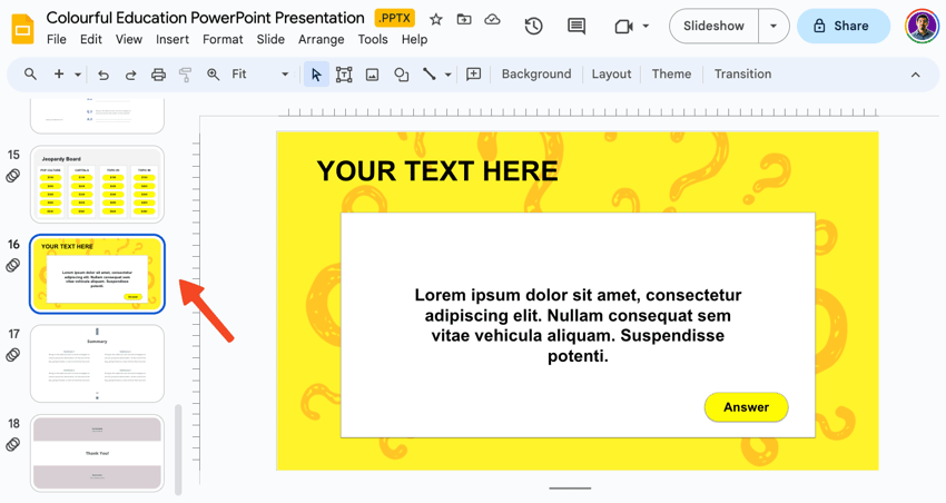 How to Quickly Make a Simple Jeopardy Game on Google Slides | Envato Tuts+