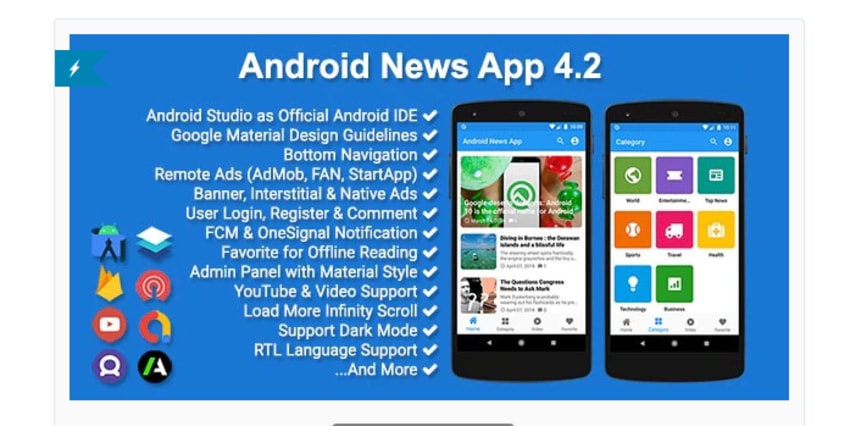 15 Best Mobile App Templates on CodeCanyon | Envato Tuts+