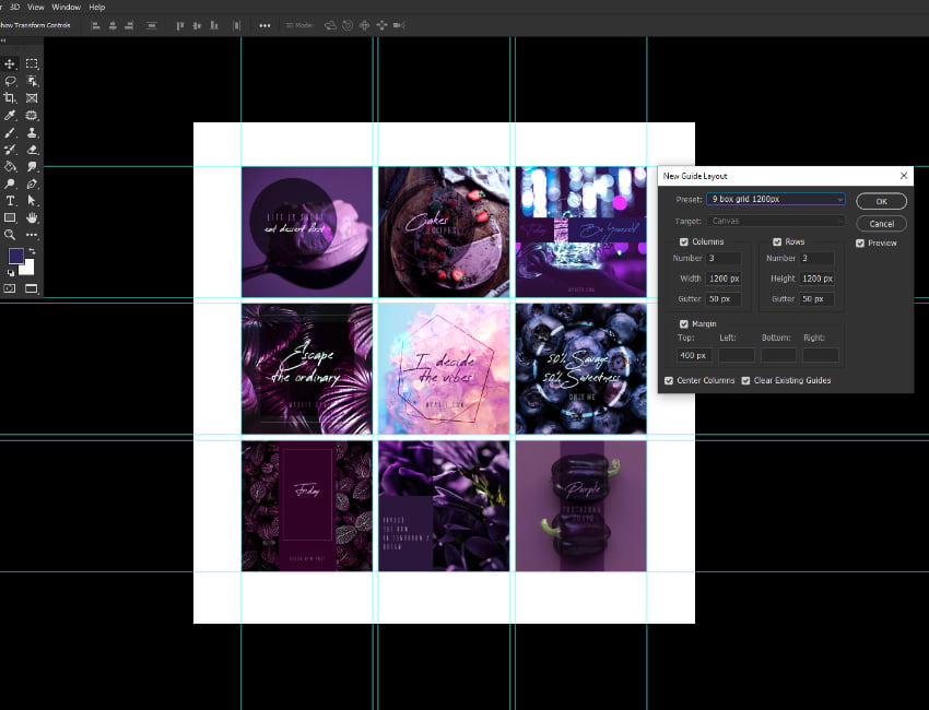 How to Create a Photoshop Grid Template | Envato Tuts+