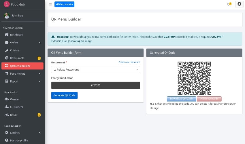 7 PHP QR-Code Contactless Digital Restaurant Menus | Envato Tuts+
