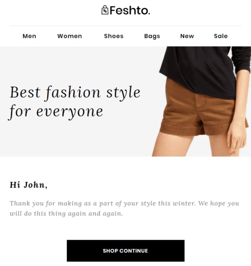 Best Shopify Email Templates (for Custom eCommerce Communication ...