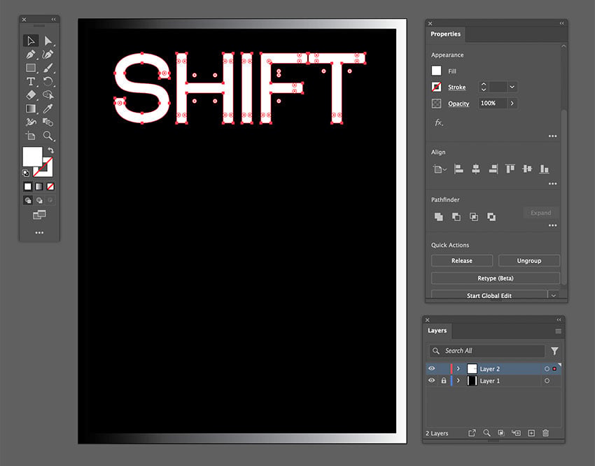 How to skew text in Illustrator | Envato Tuts+