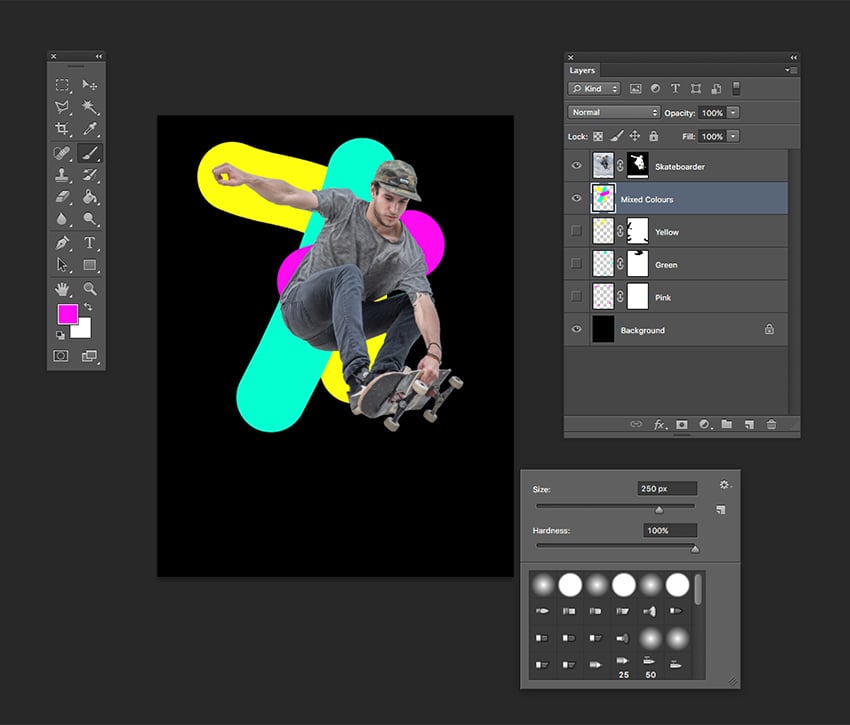 How to Create a High-Contrast Skateboard Flyer in Adobe Photoshop ...