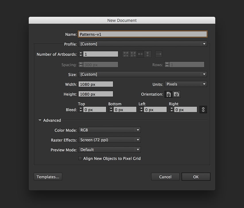 How to Create a Set of Organic, Hand-Drawn, Retro Patterns in Adobe ...