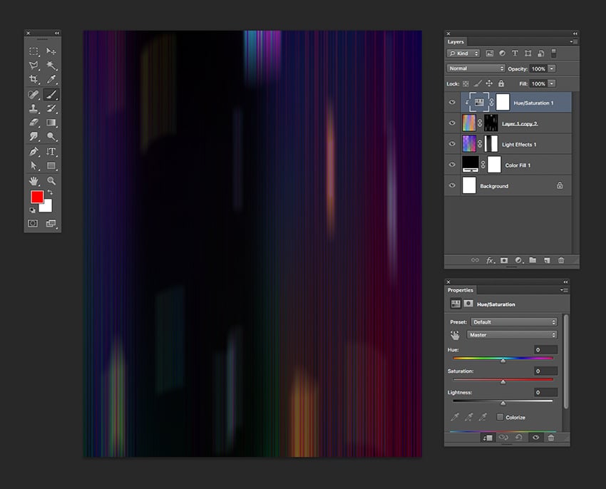 How to Create a Light Streak Effect for a Contemporary Ballet Poster in ...