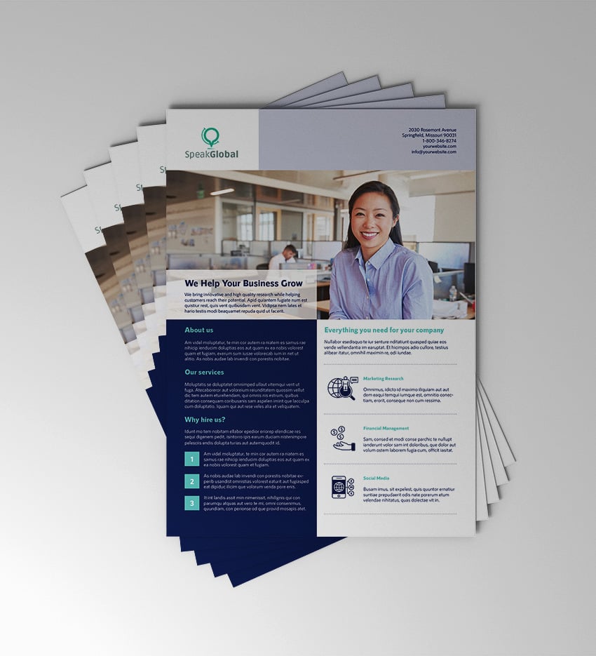 How to Make a Marketing Flyer Template in InDesign | Envato Tuts+