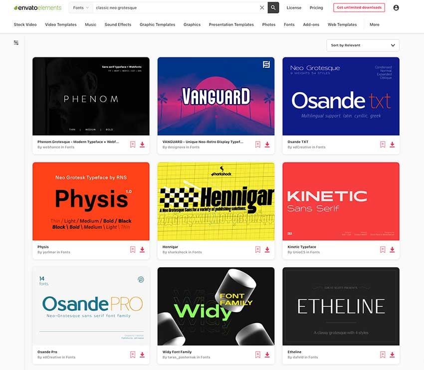 21 Best Neo-Grotesque Fonts to Download | Envato Tuts+