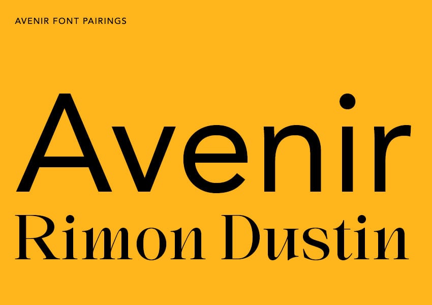 13 Best Fonts to Pair with Avenir | Envato Tuts+