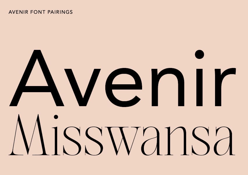 13 Best Fonts to Pair with Avenir | Envato Tuts+