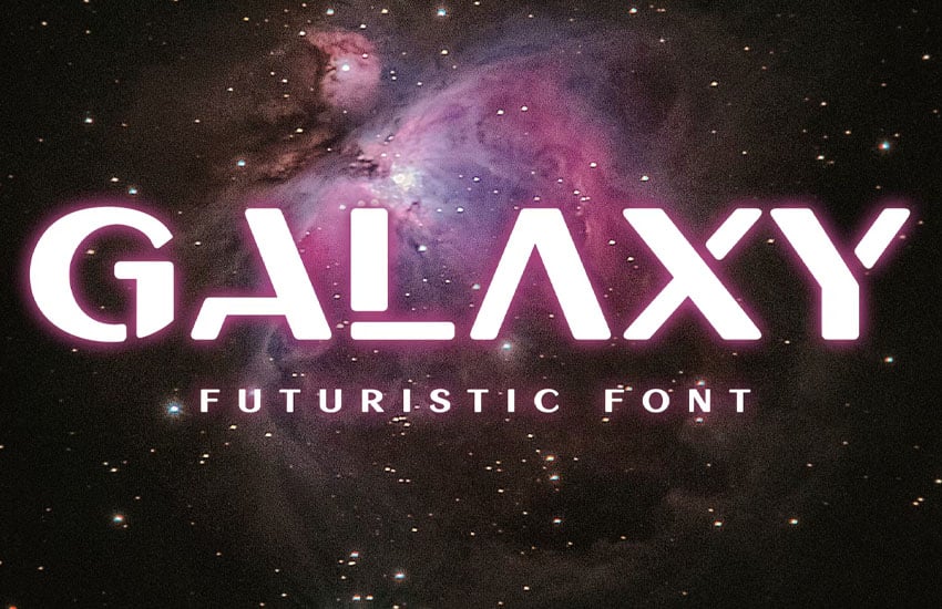 22 Cool Galaxy Space Fonts | Envato Tuts+