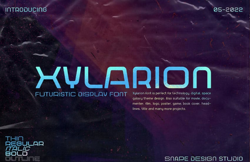 22 Cool Galaxy Space Fonts | Envato Tuts+