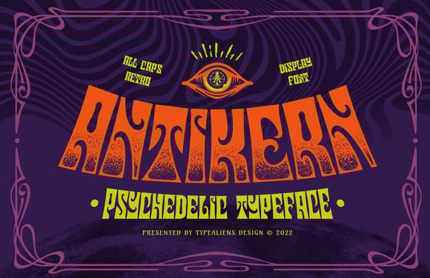 22 Groovy Psychedelic Fonts | Envato Tuts+
